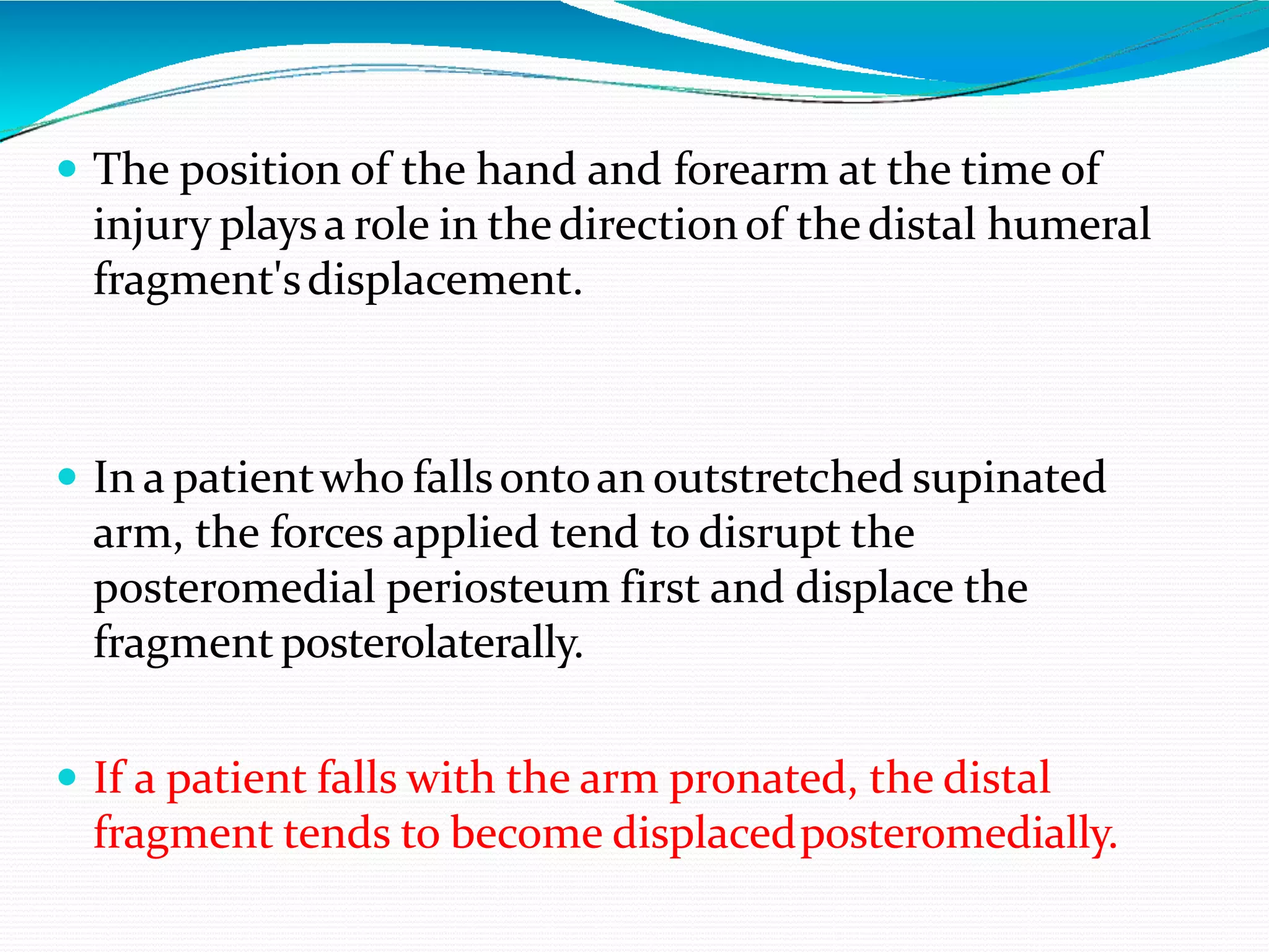 Distal humerus fracture in pediatrics by dr ashutosh | PPT