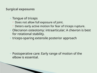 DISTAL HUMERUS FRACTURES AND ELBOW DISLOCATION.pptx