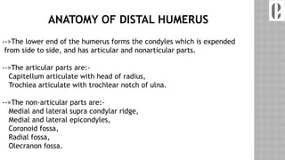 DISTAL HUMERUS MEDIAL & LATERAL PLATES KK 1.pptx