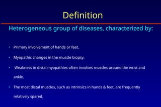 distal myopathies.ppt sms mc jaipur Rajasthan | PPT