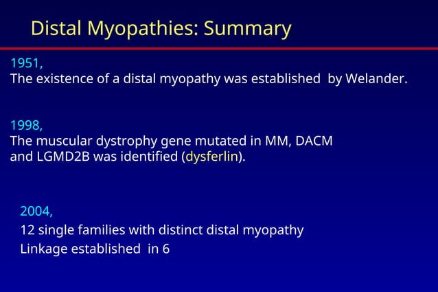 distal myopathies.ppt sms mc jaipur Rajasthan | PPT