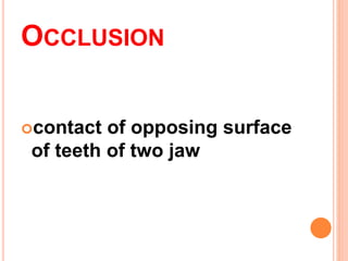 Distal occlusion | PPTX | Dental Health | Diseases and Conditions