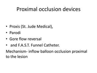 Distal protection device | PPTX