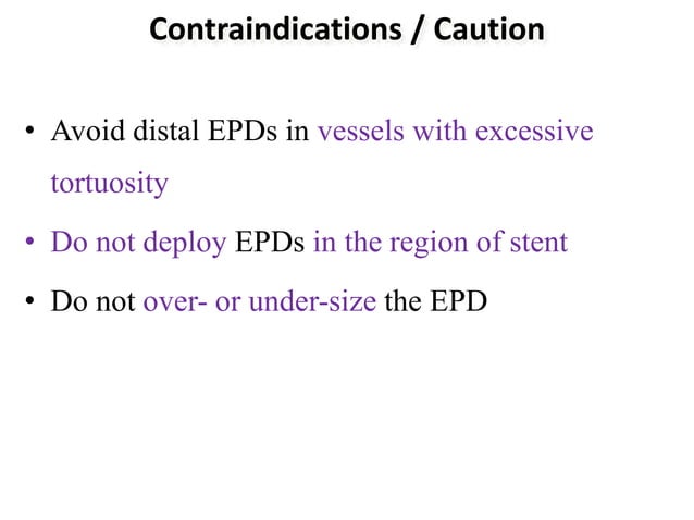 Distal protection device | PPTX | First Aid | Injuries