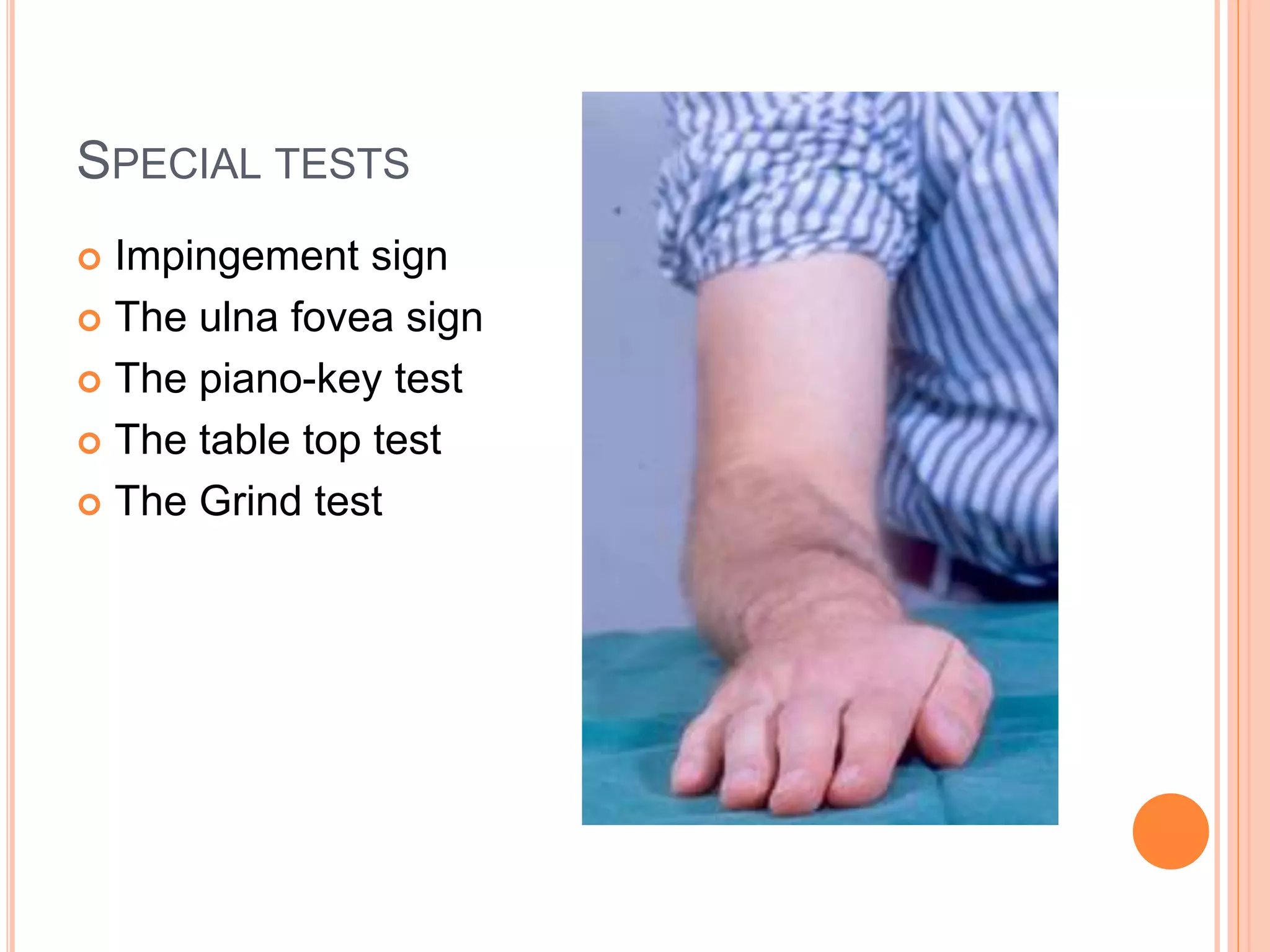 Distal radioulnar joint injuries | PPTX