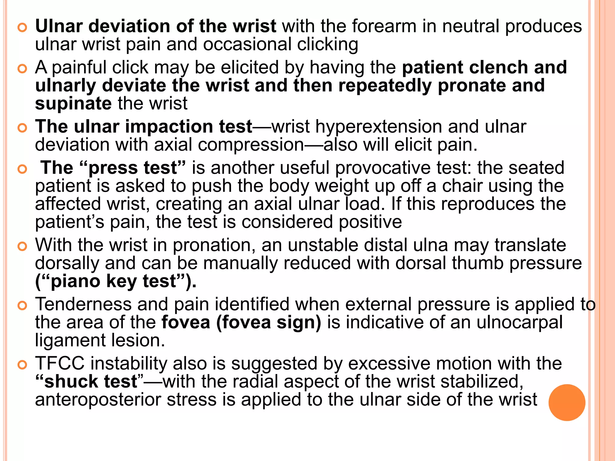 Distal radioulnar joint injuries | PPTX