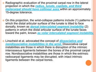 Distal radioulnar joint injuries | PPTX