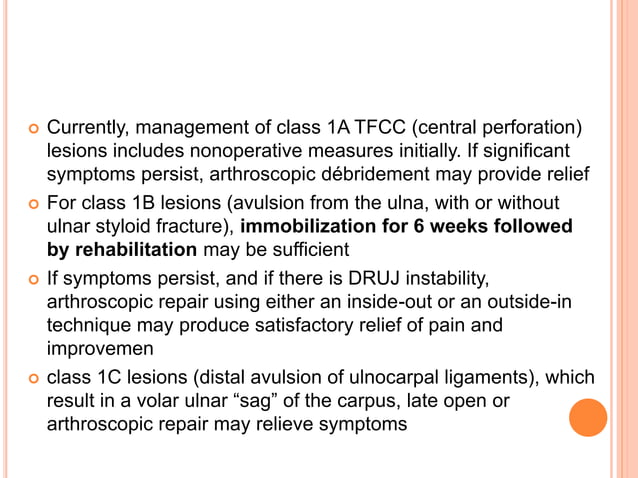 Distal radioulnar joint injuries( DRUJ) and carpal instability | PPTX