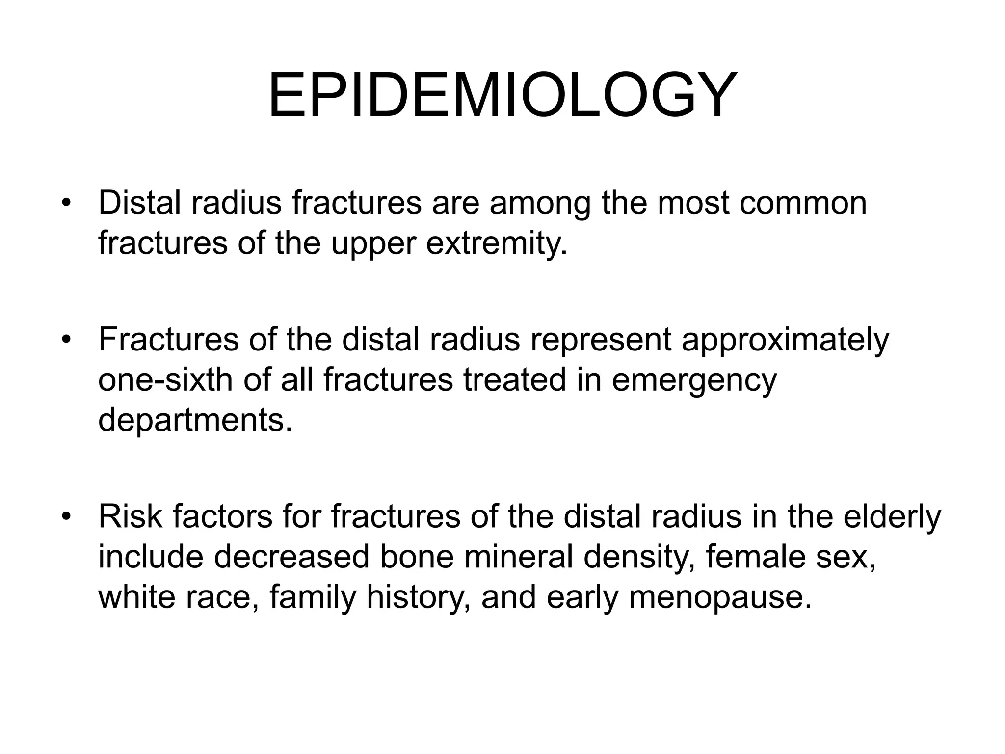 Distal radius | PPTX