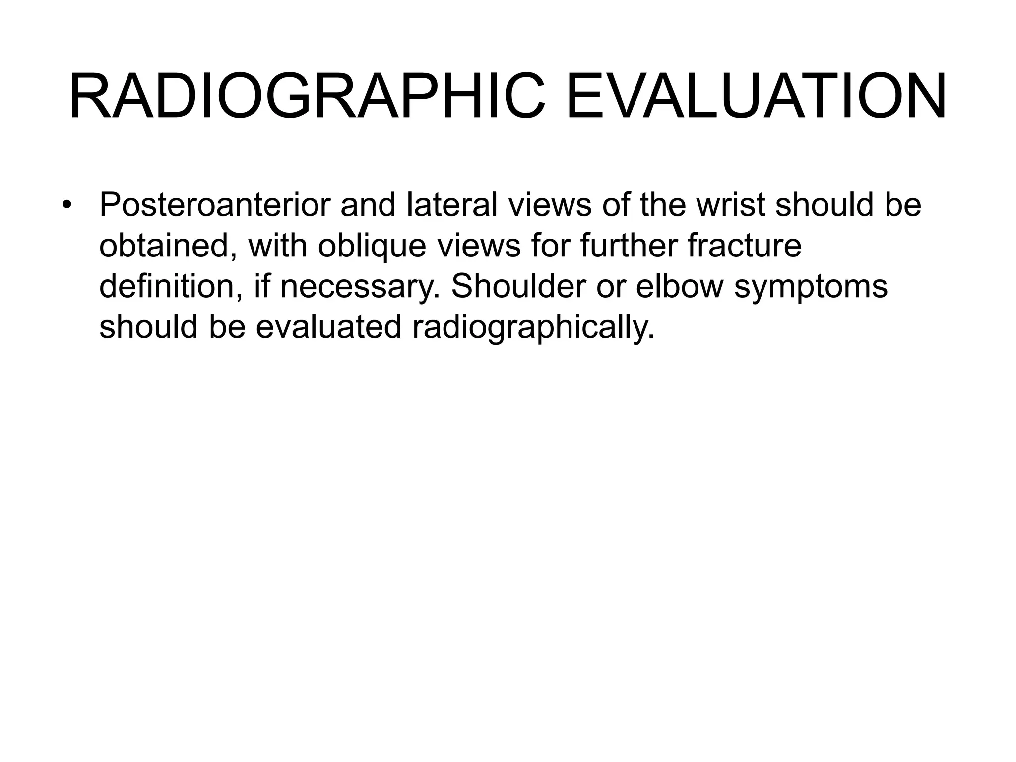 Distal radius | PPTX