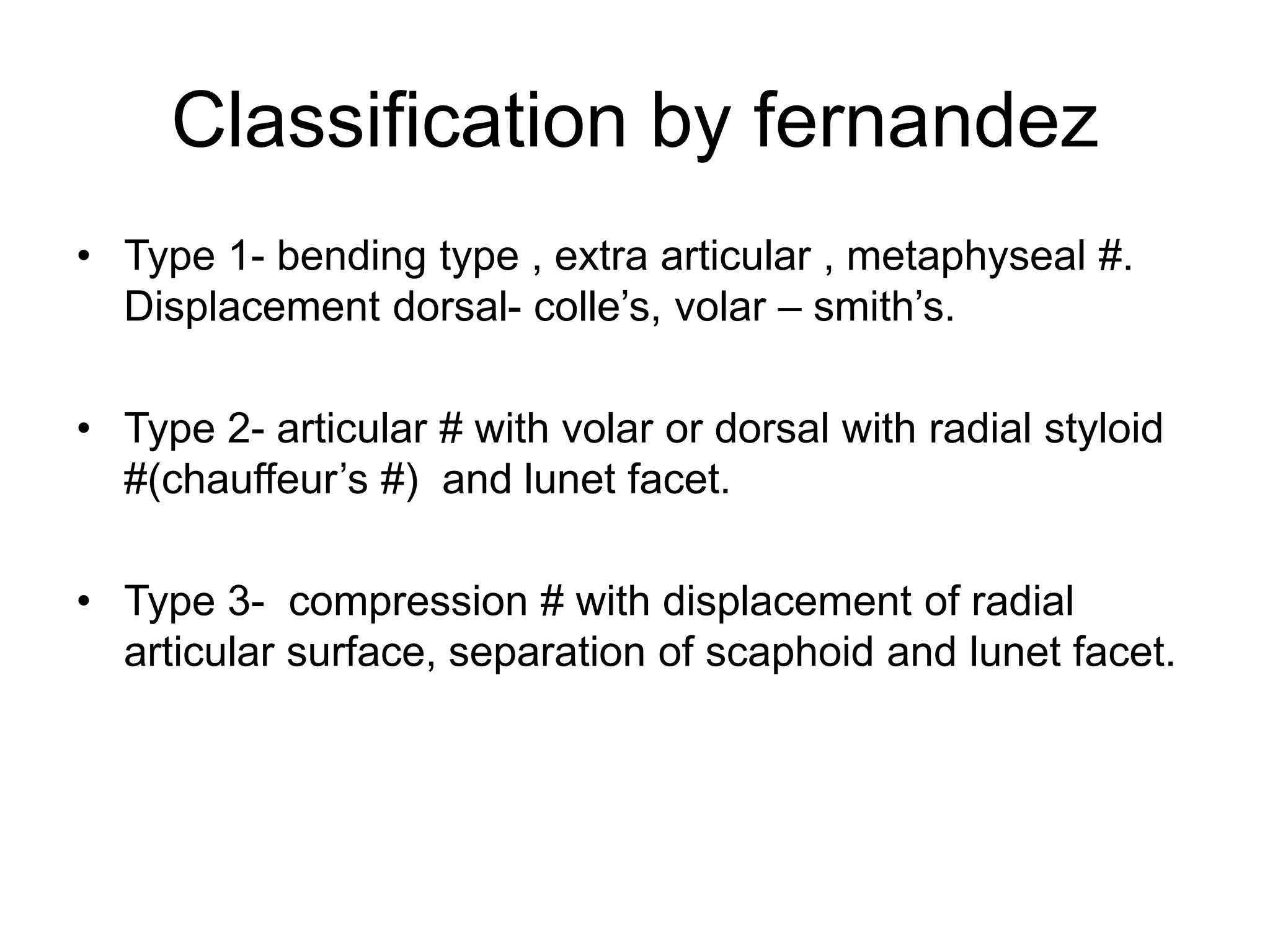 Distal radius | PPTX
