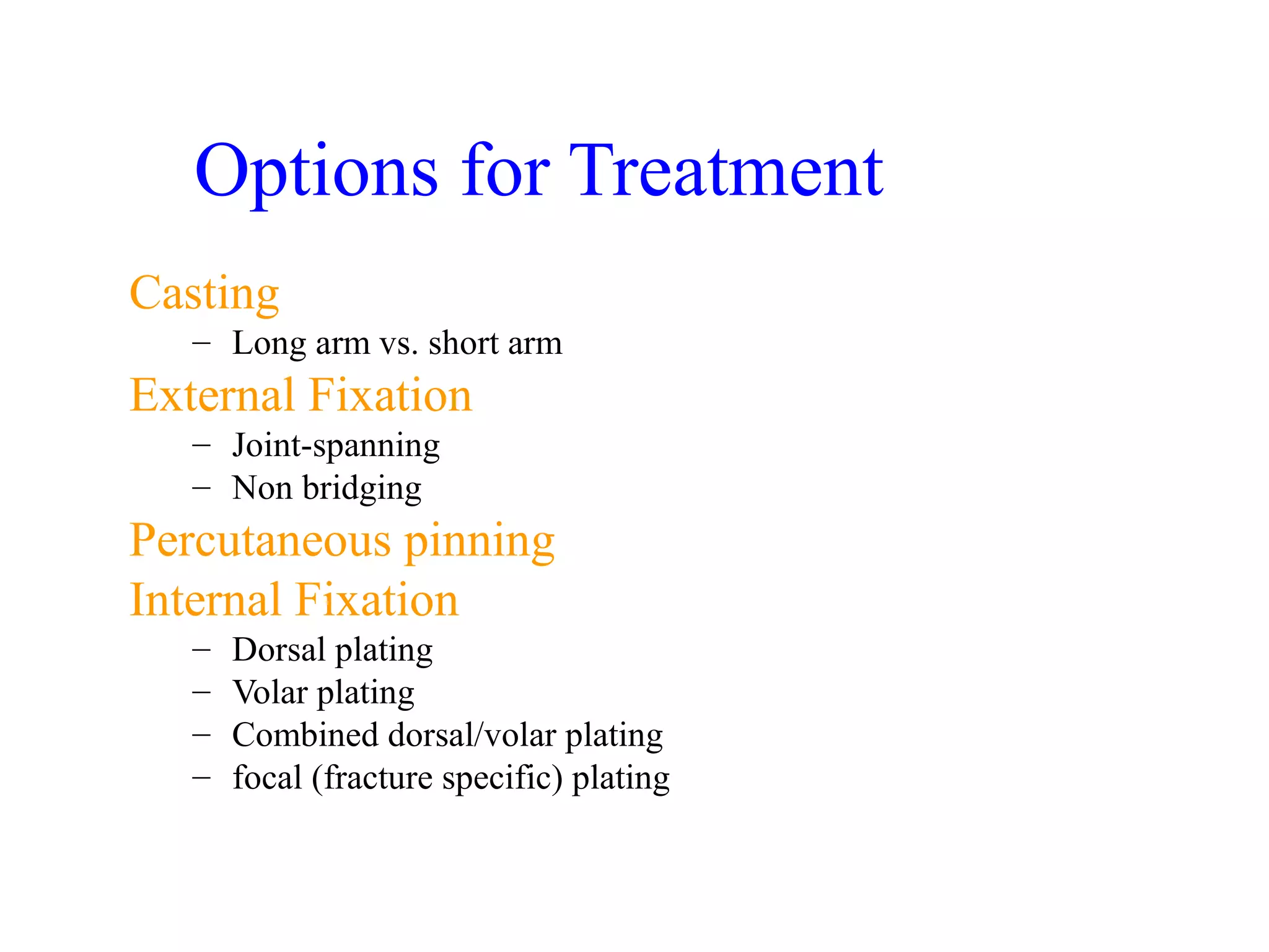 Distal radius fracture | PPT