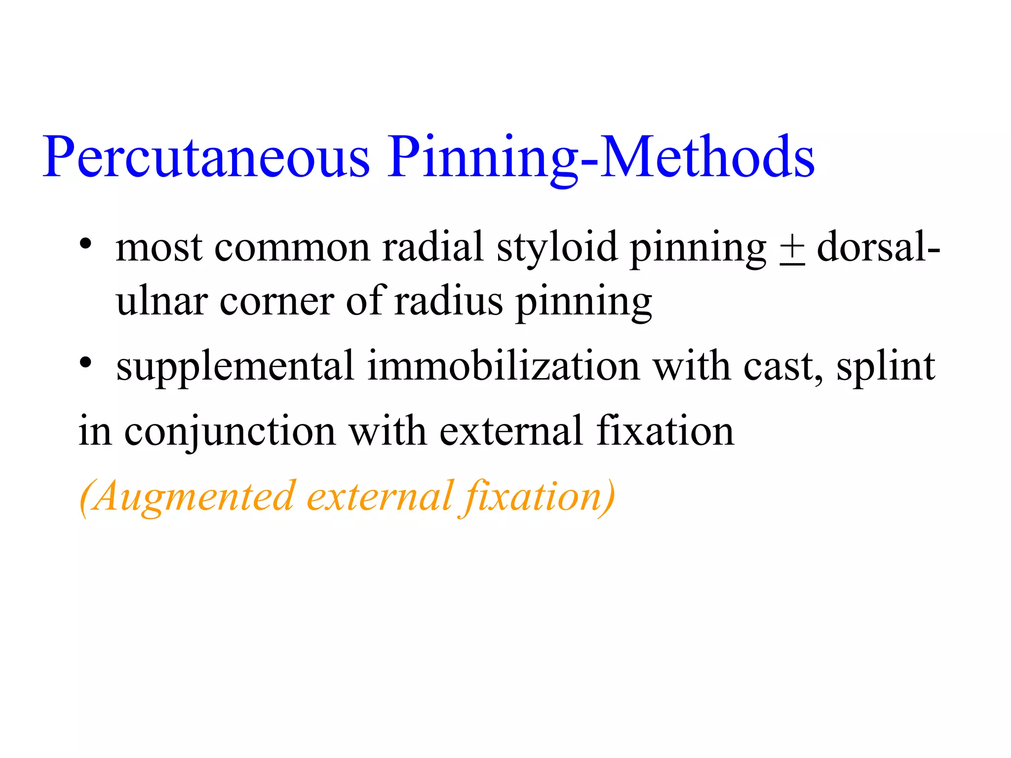Distal radius fracture | PPT
