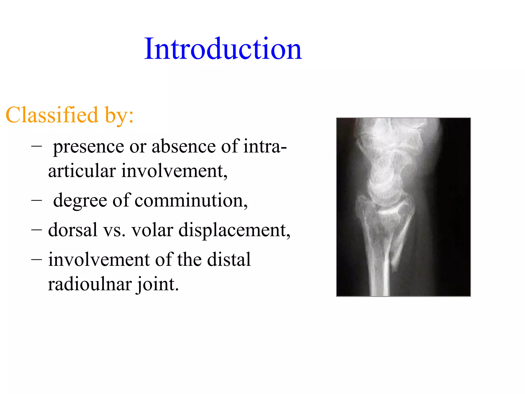 Distal radius fracture | PPT