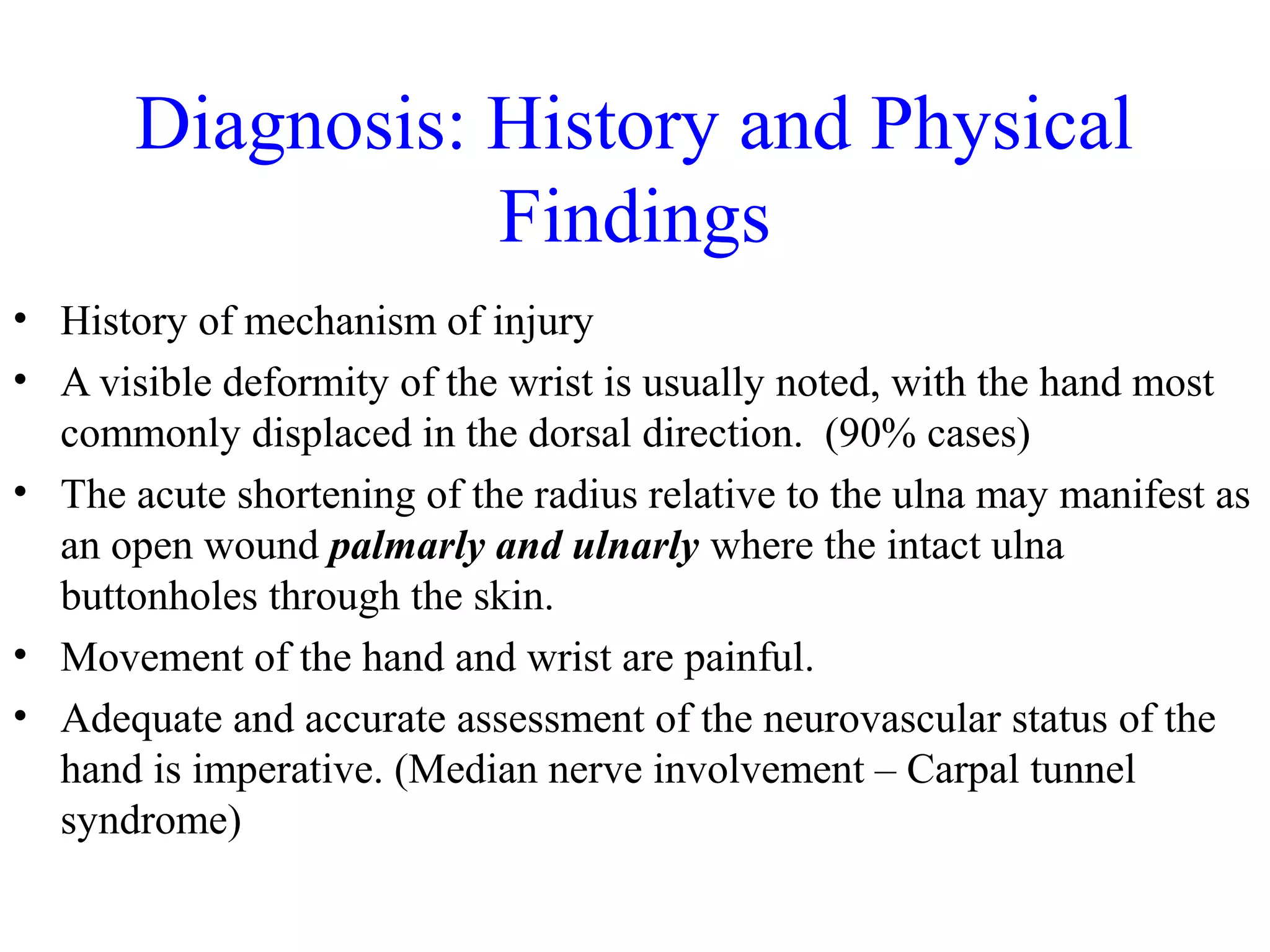 Distal radius fracture | PPT