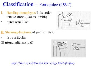 Distal radius fracture | PPT