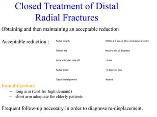 Distal radius fracture | PPT
