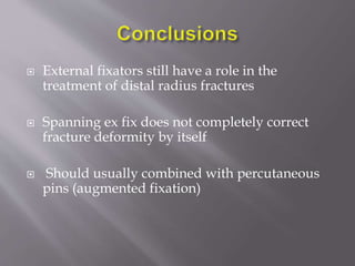 Distal radius fracture | PPTX