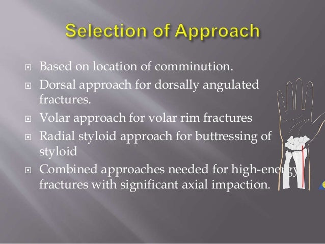 Distal radius fracture