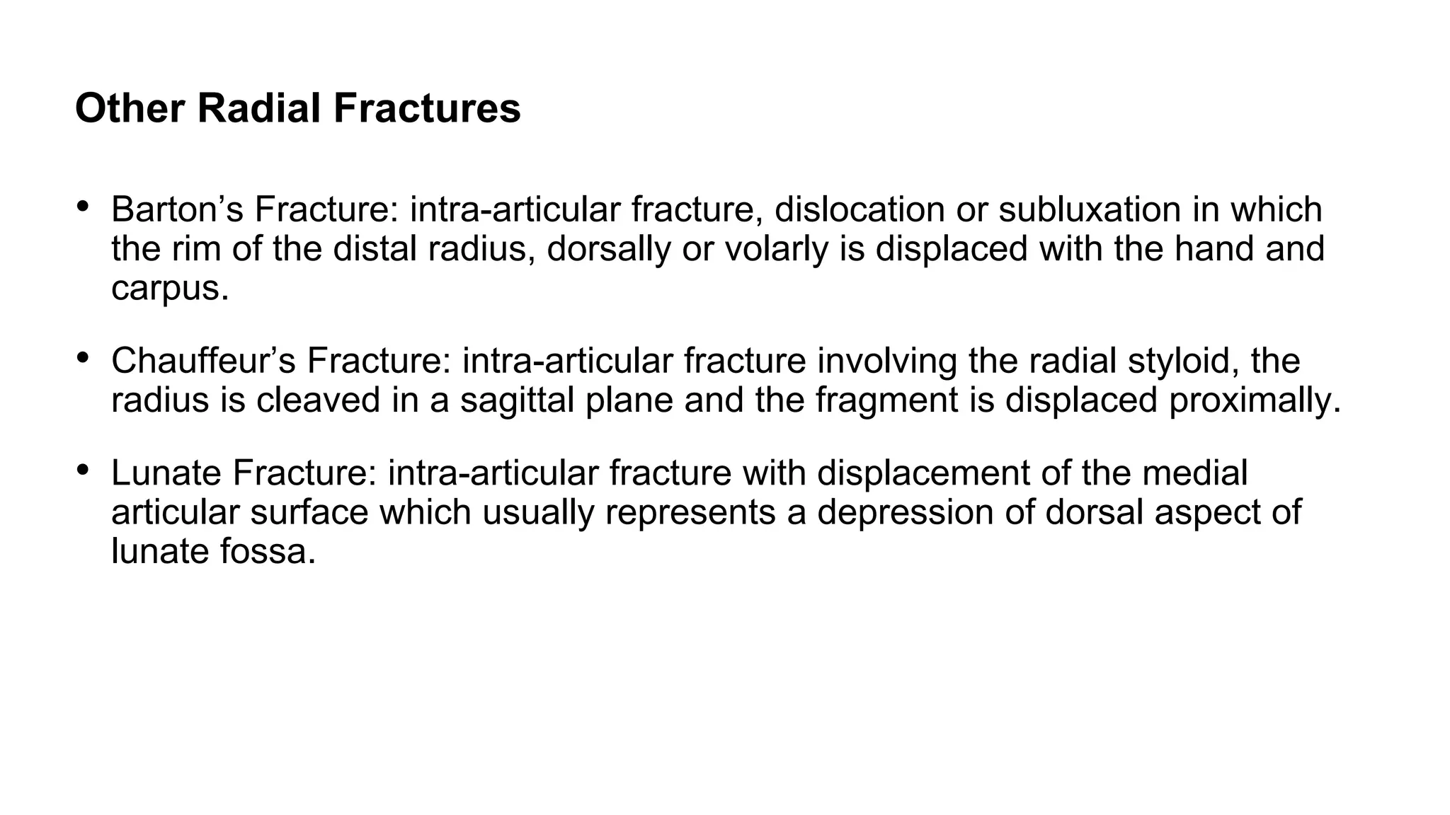Distal radius fracture | PPTX