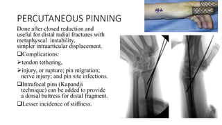 Distal radius fracture in adults | PPTX | First Aid | Injuries