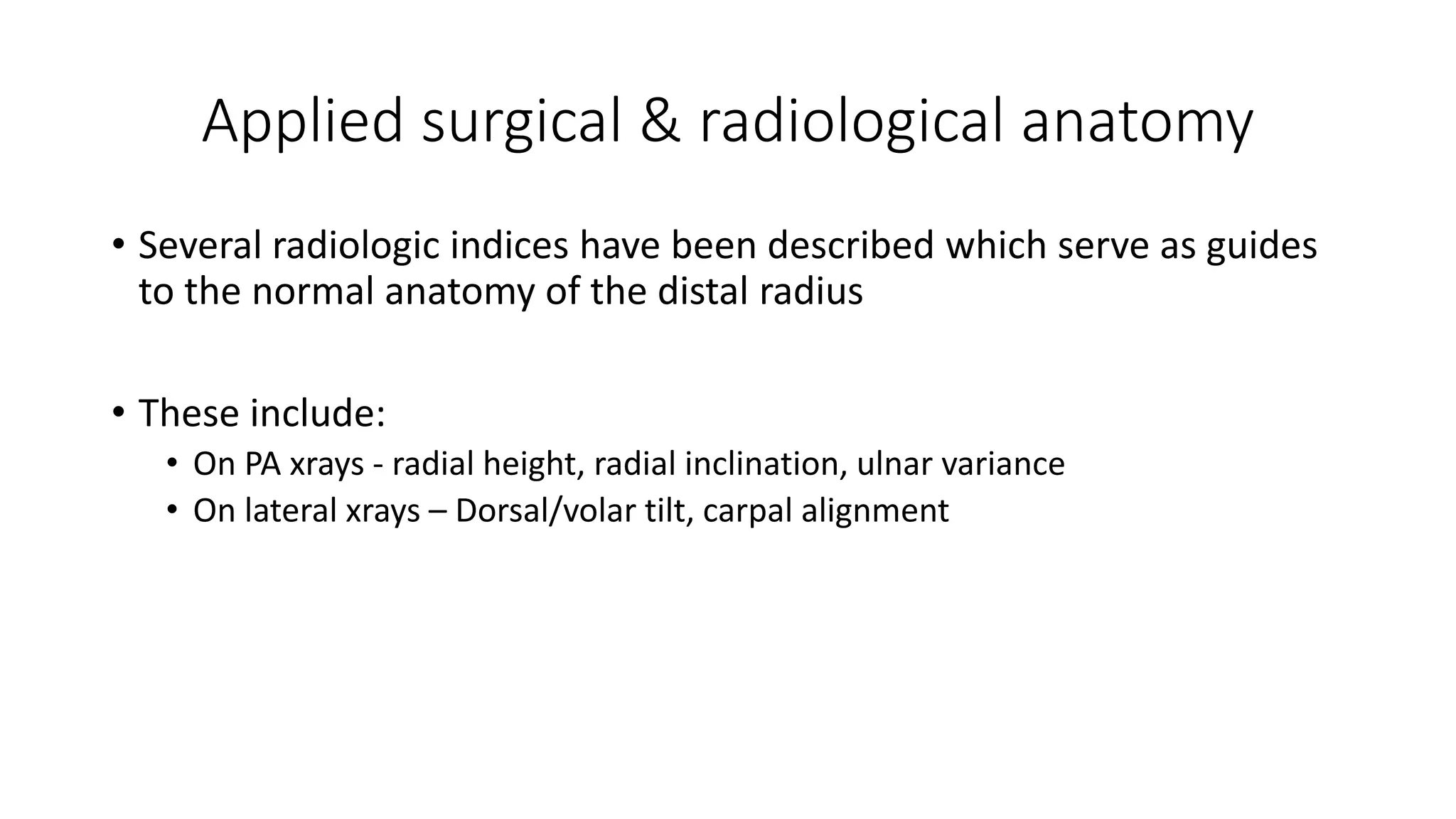 Distal radius fractures | PPTX