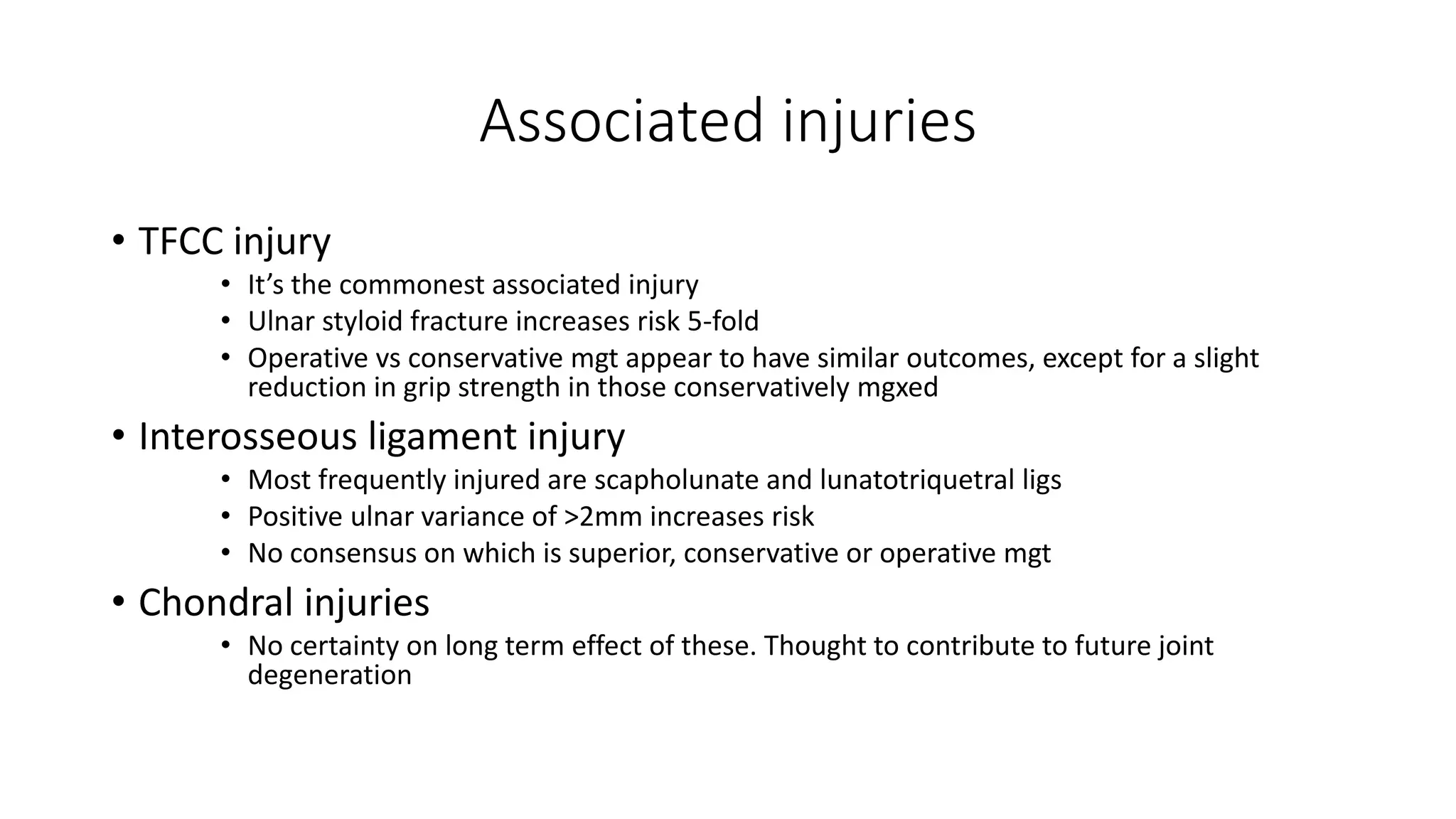 Distal Radius Fractures Ppt