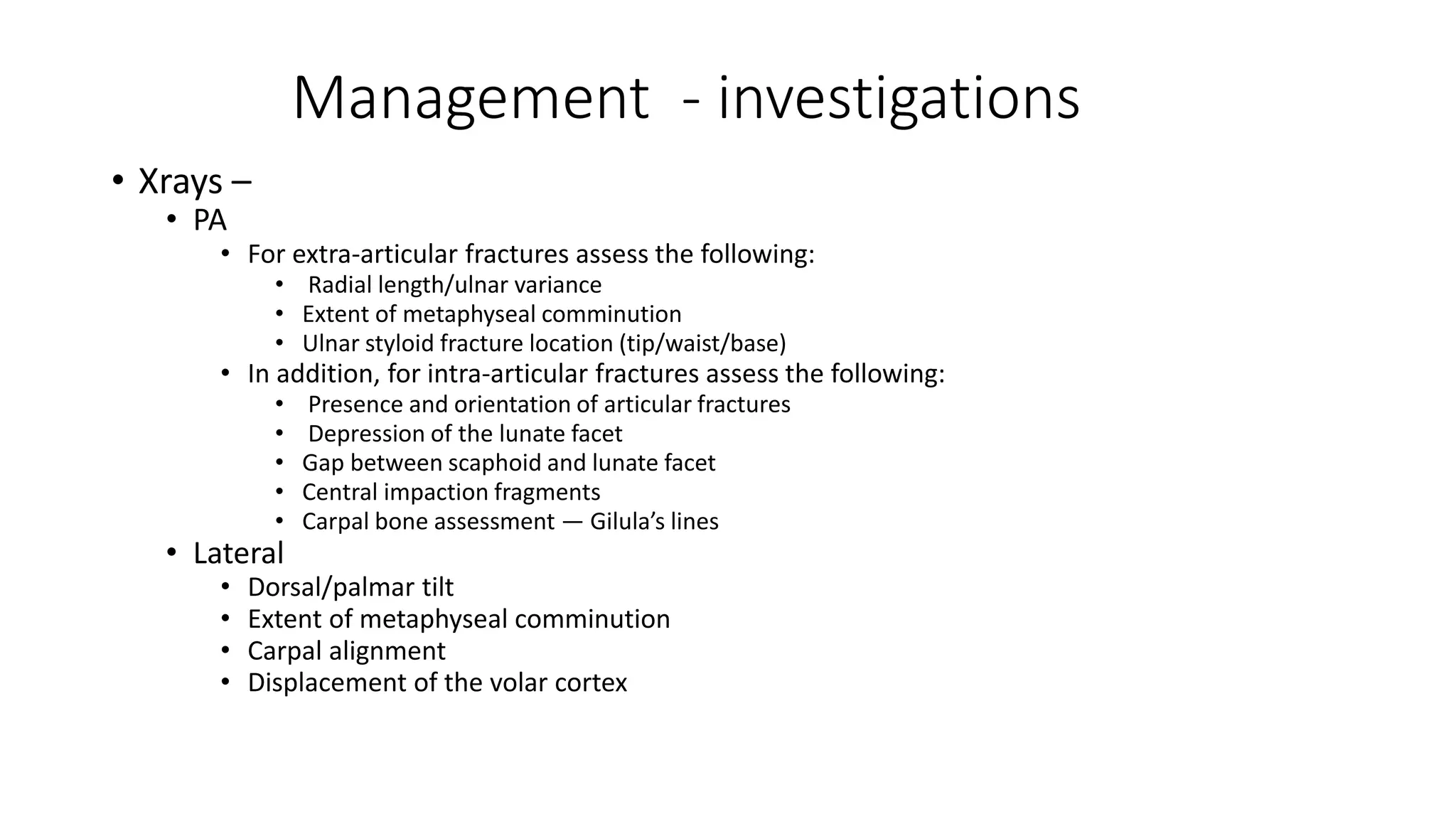 Distal Radius Fractures Ppt