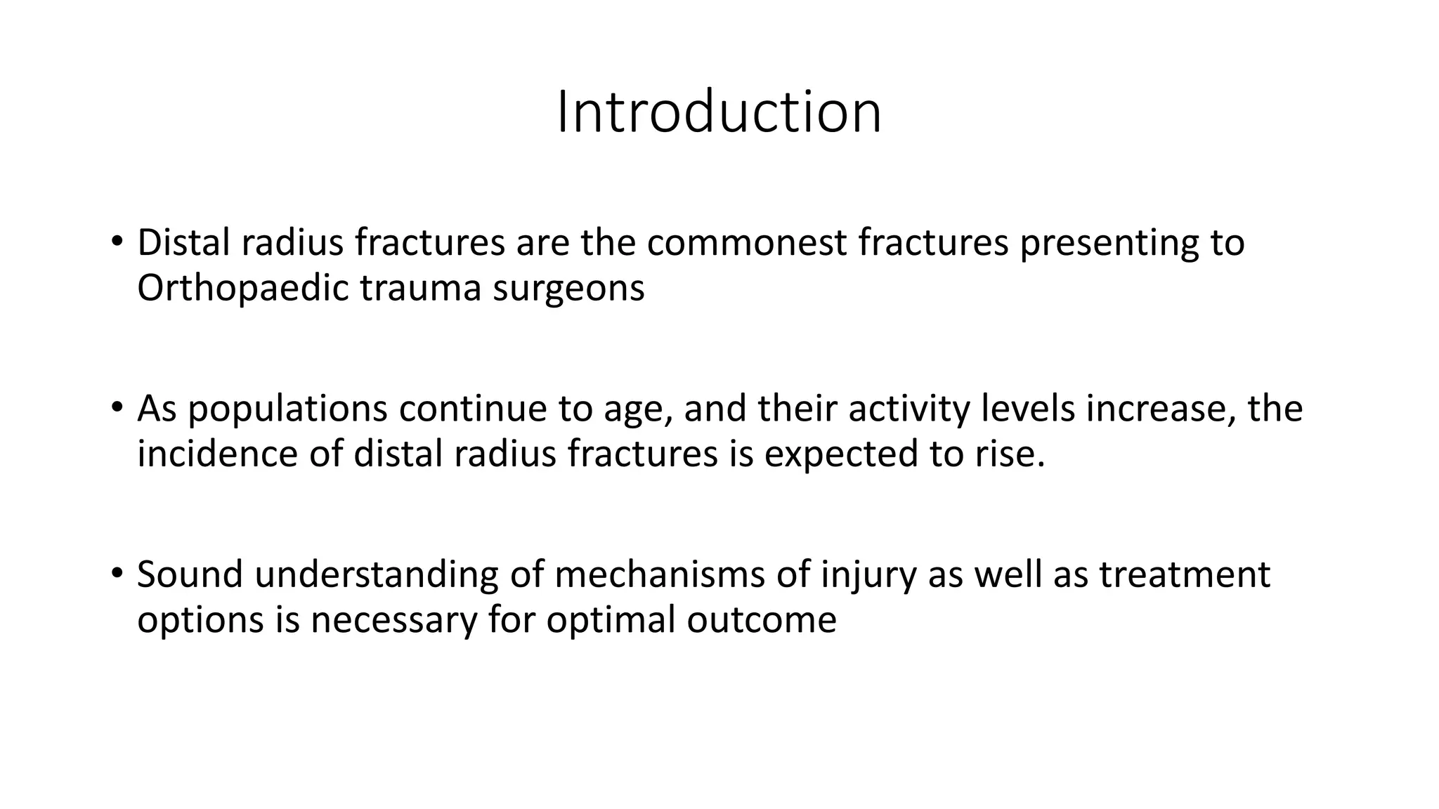 Distal Radius Fractures Ppt