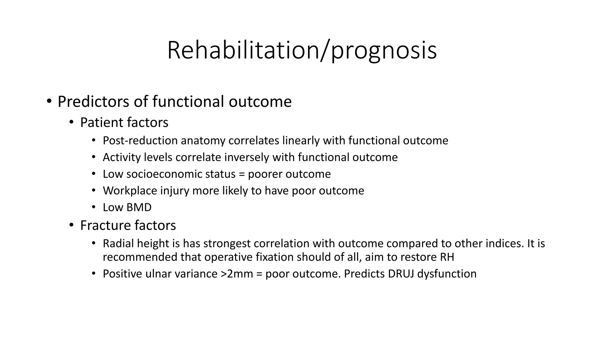 Distal Radius Fractures Ppt