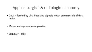 Distal radius fractures | PPTX