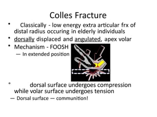 Distal RAdius fractures clinical features and treatment.pptx