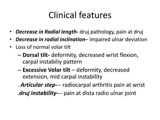 Distal radius malunion , correction | PPT