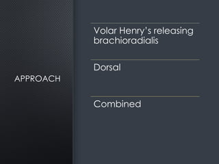 Distal Radius fractures, treatment, comp | PPT