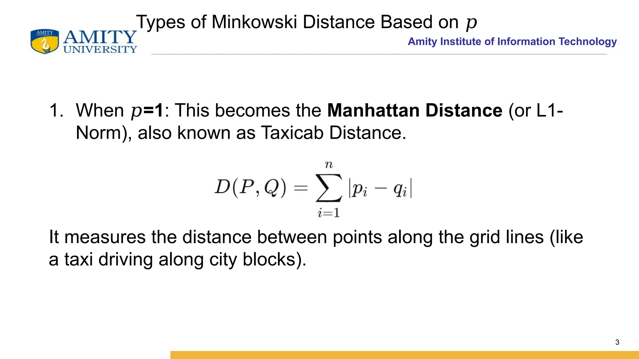 distance metrics in machine learning distance metrics in machine learning distance metrics in ...