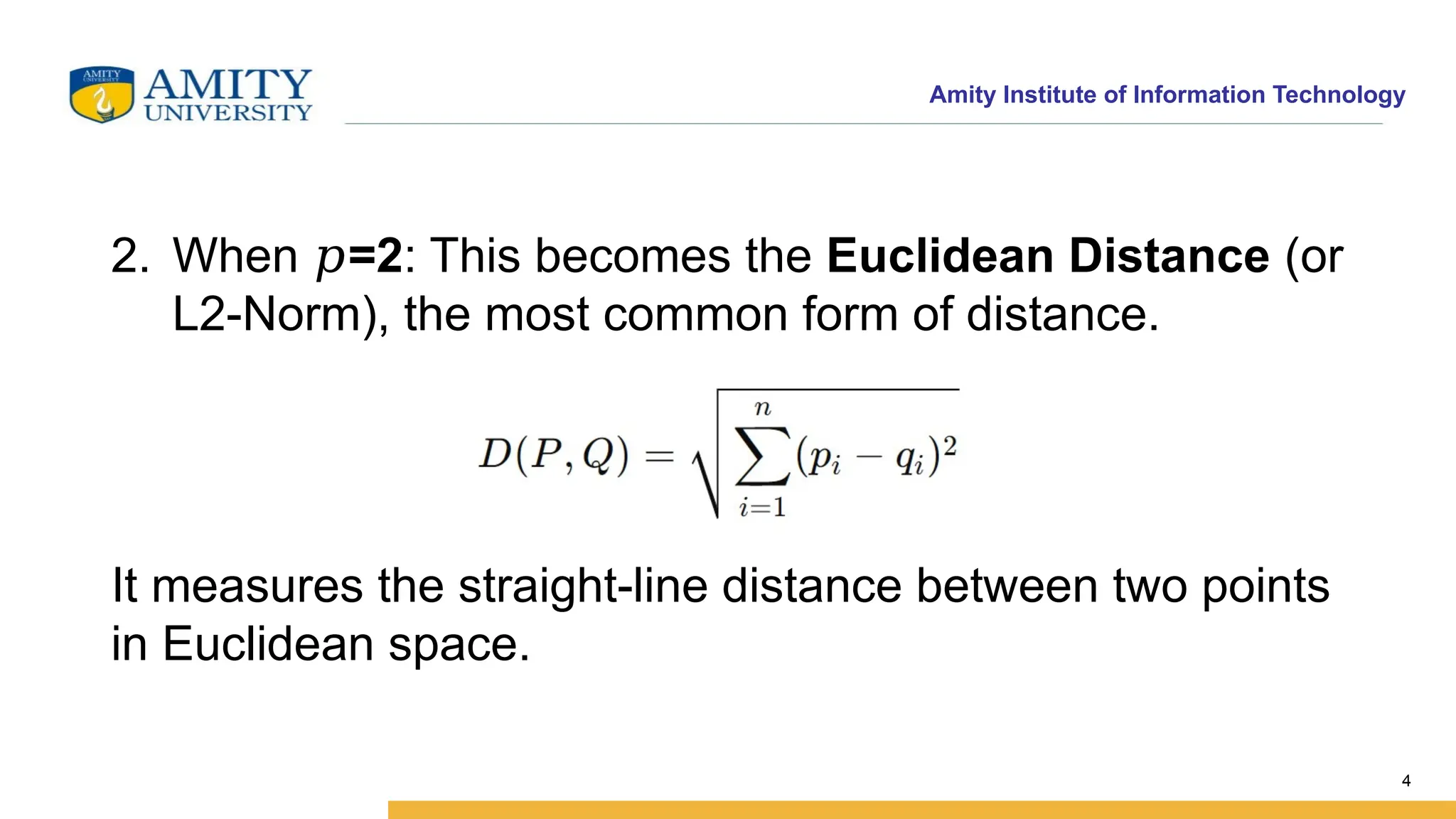 distance metrics in machine learning distance metrics in machine learning distance metrics in ...