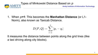 distance metrics in machine learning distance metrics in machine ...