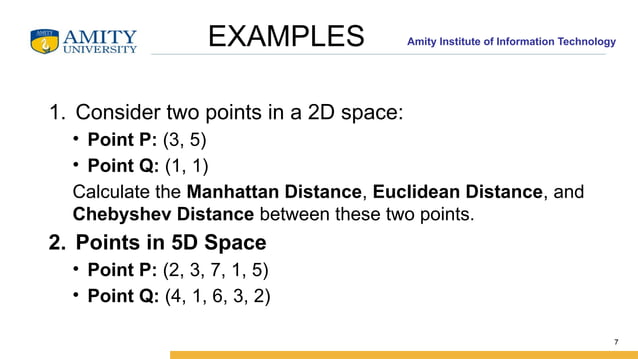 distance metrics in machine learning distance metrics in machine ...