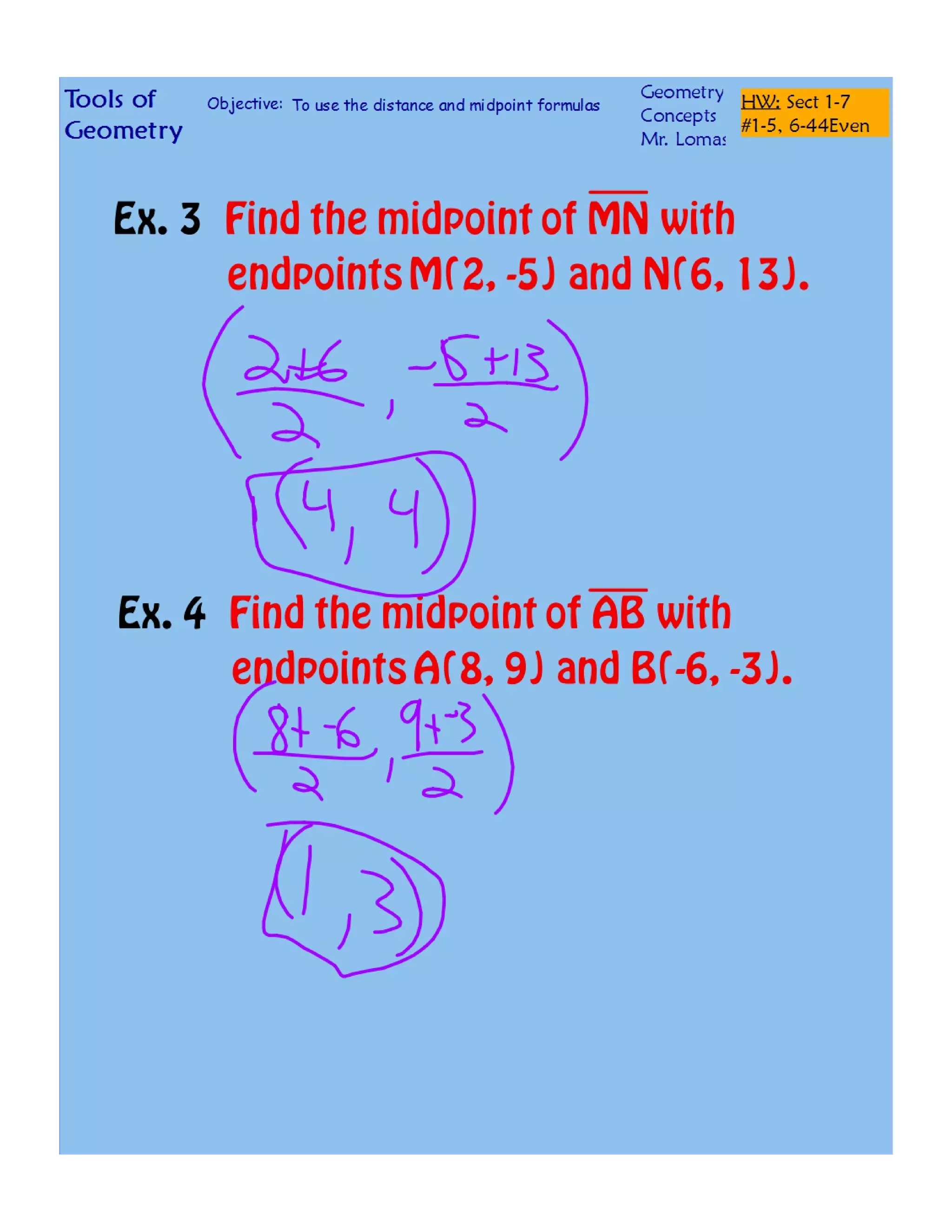 Distance and Midpoint Formulas Concepts.pdf