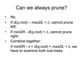 Distance Based Indexing | PPT
