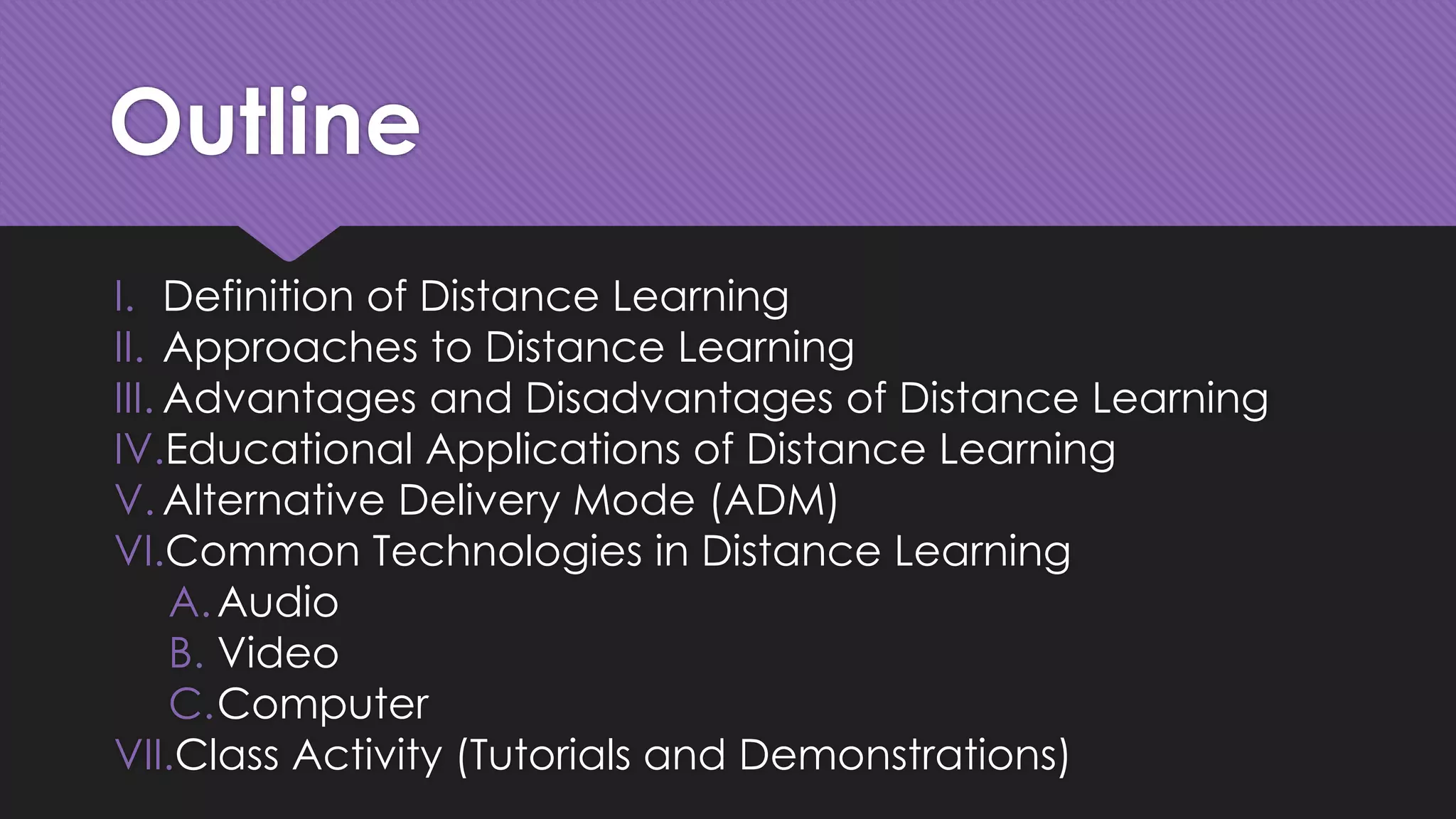 Distance learning-and-alternative-delivery-mode-final | PPTX