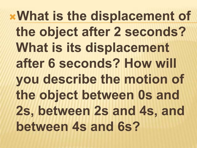 Distance and displacement | PPTX | Physics | Science