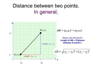 Distance and midpoint | PPT