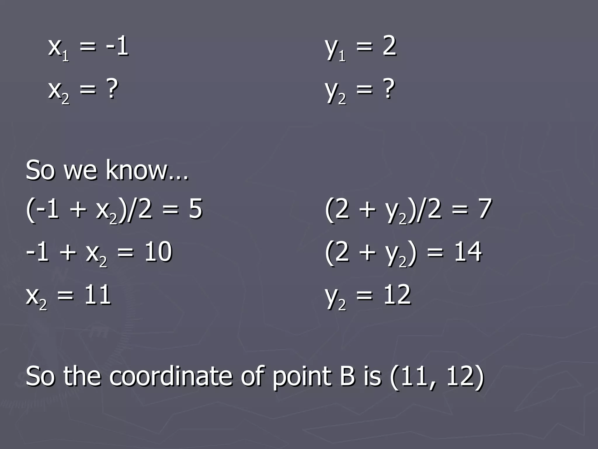 Distance and midpoint notes | PPT
