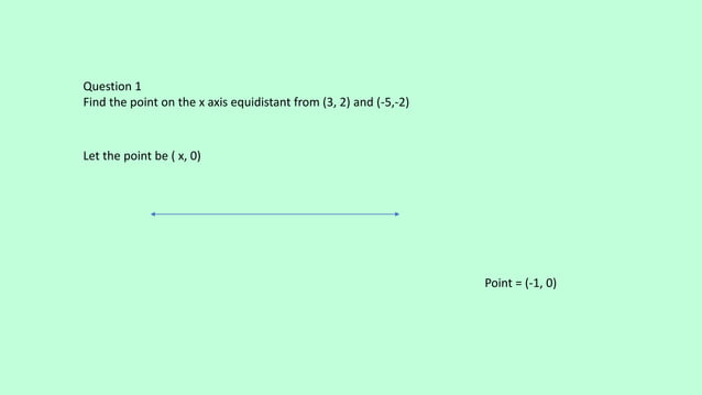 DISTANCE AND SECTION FORMULA | PPTX