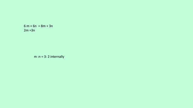 DISTANCE AND SECTION FORMULA | PPTX