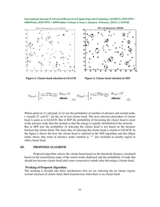 Distance based cluster head section in sensor networks for efficient energy utilization 2 | PDF