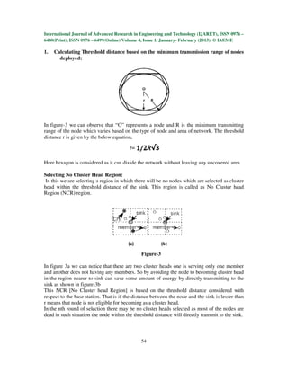 Distance based cluster head section in sensor networks for efficient energy utilization 2 | PDF