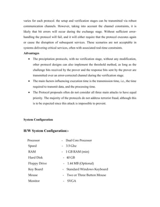 Distance bounding | DOC