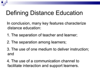 Distance education | PPT